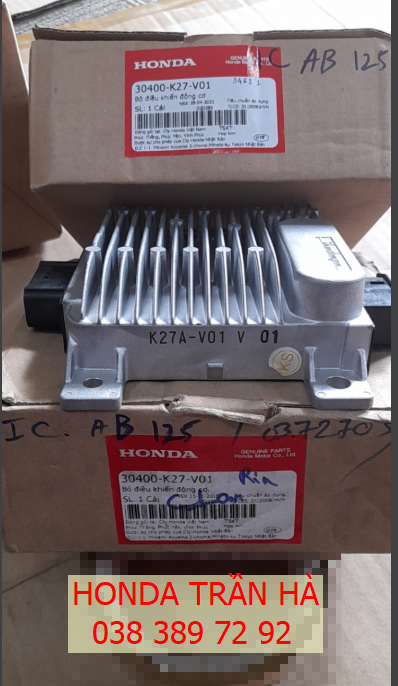 IC AB 125 K27V01 áp dụng từ đời (2014-2015) IC được làm từ MONOLITHIC ...