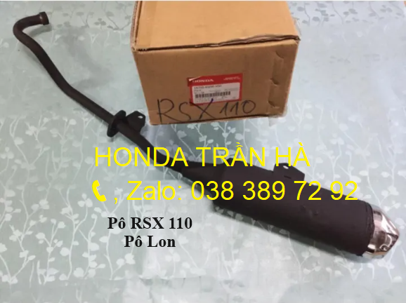 ỐNG XẢ/ PÔ/ BÔ RSX 110 18350KWWV00